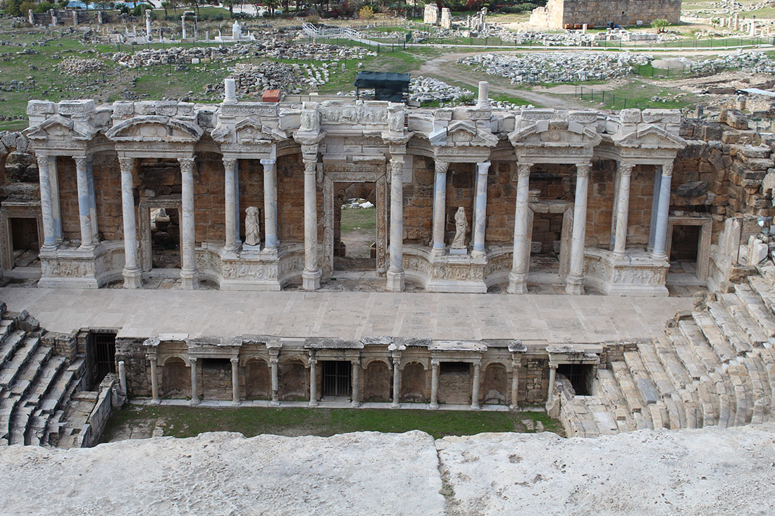 The ancient city of Hierapolis - destroyed but not forgotten. JenyaTravels